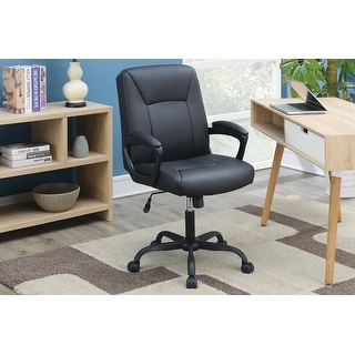 Premium Cushioned Office Chair with Upholstered in Clean Linen Ultimate ...