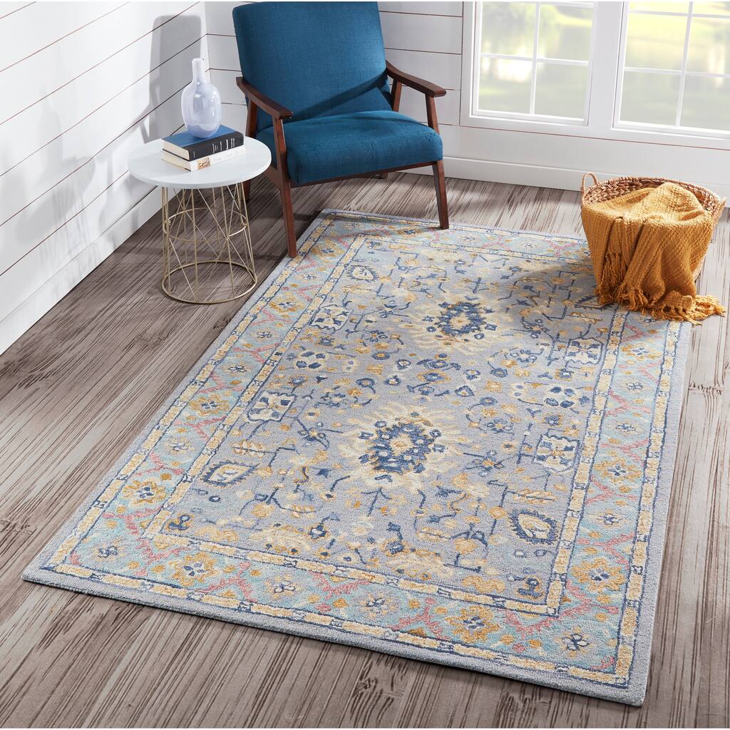 Momeni Tangier Hand Tufted Wool Traditional Area Rug - On Sale ...