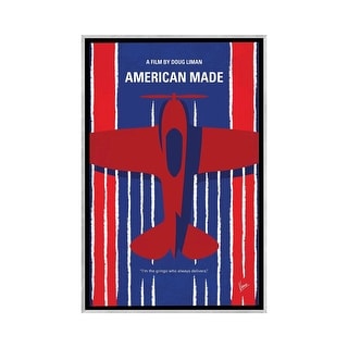 iCanvas "American Made Minimal Movie Poster" by Chungkong Framed - Bed ...