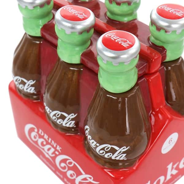 Coca-Cola Six Pack Durastone Snack Jar with Lid - On Sale - Bed Bath ...