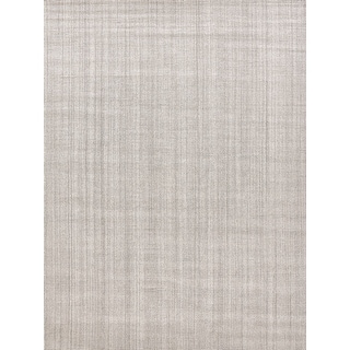 EXQUISITE RUGS Robin Hand-loomed Bamboo Silk/Wool Silver Area Rug ...
