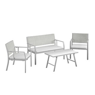 COSCO 4-Piece Folding Conversation Set - Bed Bath & Beyond - 42584294