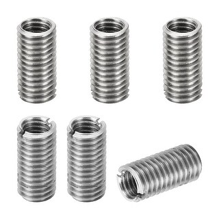 6pcs Thread Repair Insert Nut Adapters Reducer Stainless Steel 20mm ...