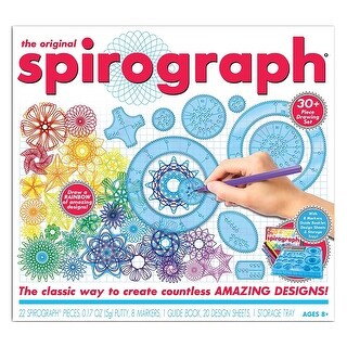 The Original Spirograph Drawing Kit w/ Markers & Guide Book - Bed Bath ...