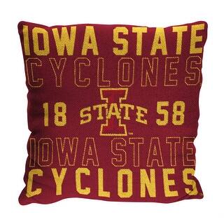 NCAA Iowa State Cyclones Stacked 20 Inch Pillow - Bed Bath & Beyond ...