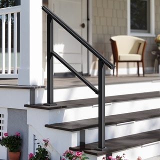 Moasis 4FT Handrail Outdoor Stairs Outdoor - 4 Feet - Bed Bath & Beyond ...