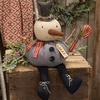 Olaf the Snowman Doll with Candy Cane - 19" H x 5" W x 5" D - Bed Bath ...