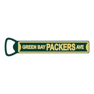 NFL Steel Bottle Opener, 7-inch, Magnetic - Green Bay Packers - Bed ...