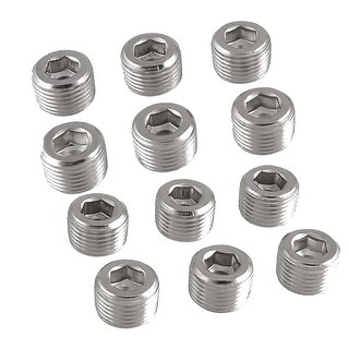 Unique Bargains Unique Bargains Screwed Pipe 21mm Threaded Hex Socket ...