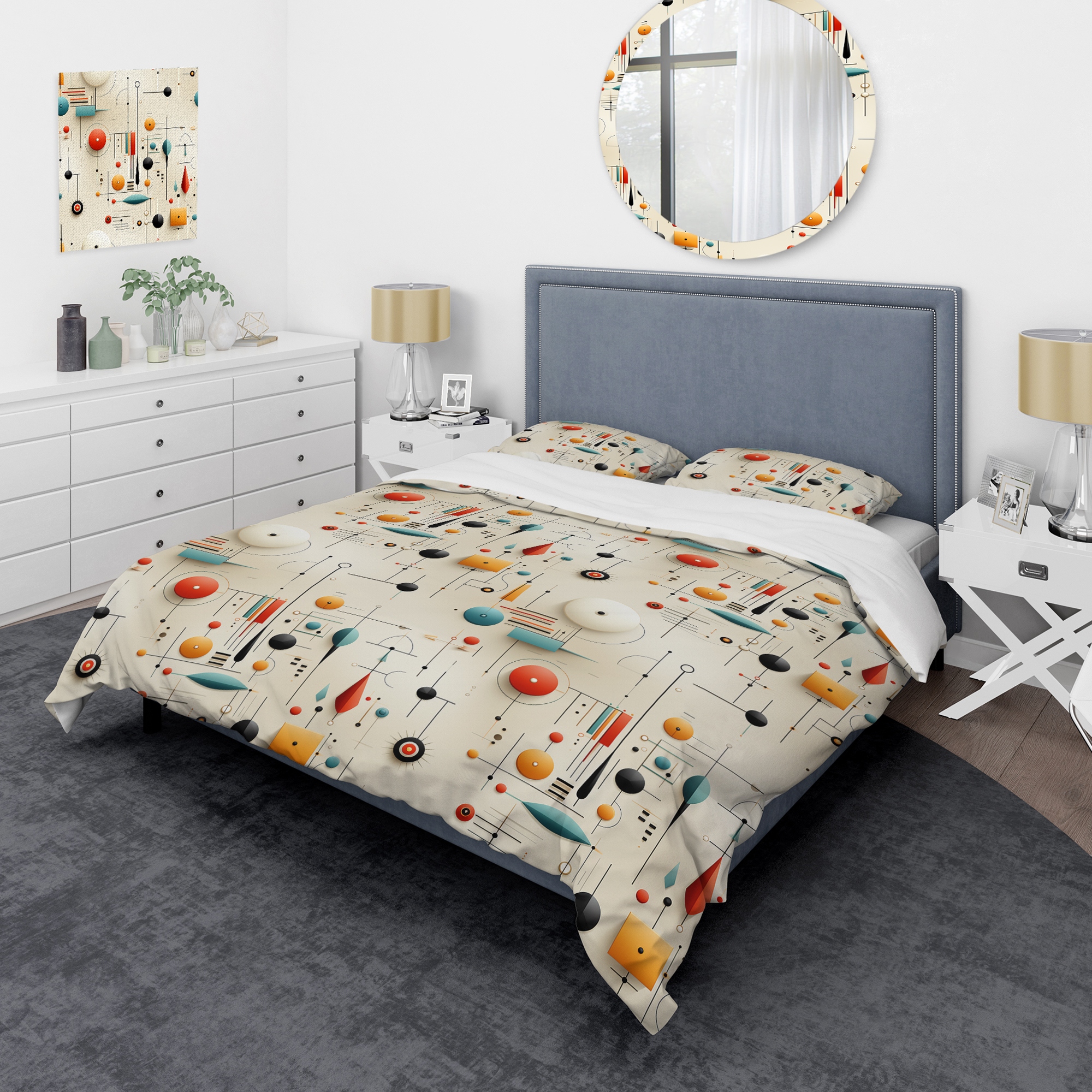 Mid century modern bedding store