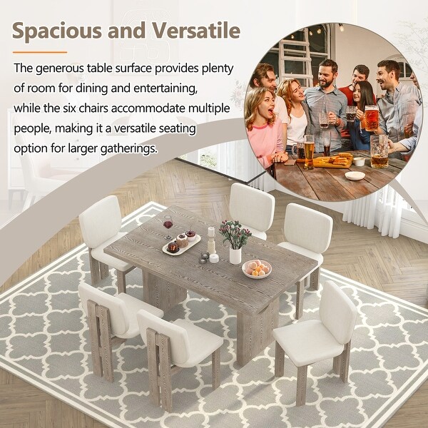 Retro 6 seater dining table store