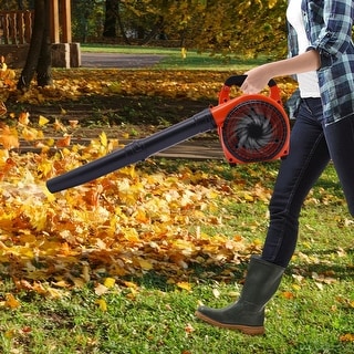 Handheld Gas Powered Leaf Blower 2 Stroke 25.4cc Garden Blower - 36.02 ...