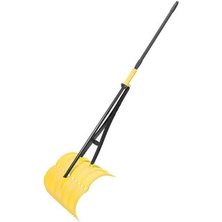 Amazing Rake 3-IN-1 Ergonomic 17in Leaf Yard Garden Pickup Tool-Yellow ...