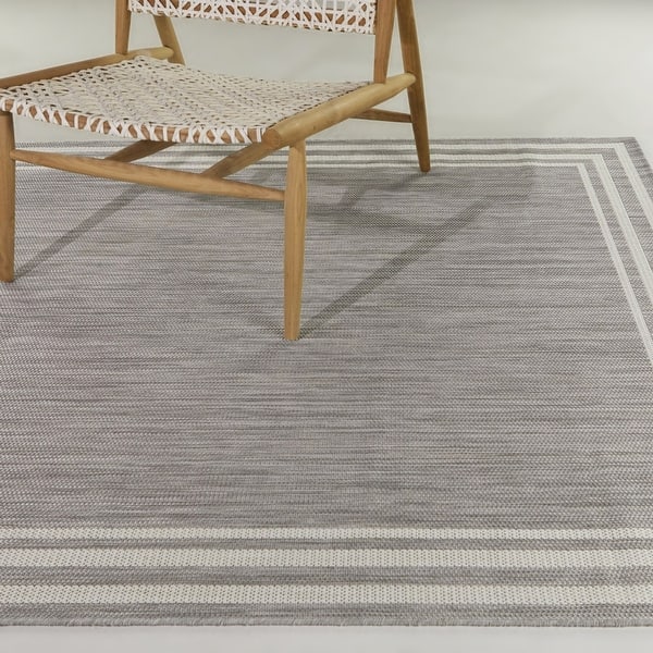 Joanna Border Patio Indoor/Outdoor Area Rug - Bed Bath & Beyond - 38197314