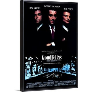 "Goodfellas (1990)" Black Float Frame Canvas Art - Bed Bath & Beyond ...