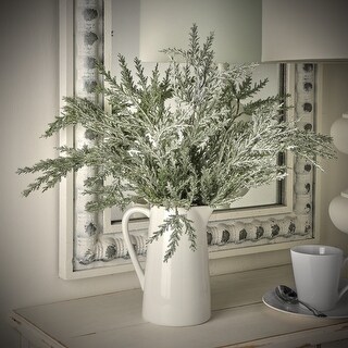20" Frosted Prickly Juniper Spray Set of 6 - Bed Bath & Beyond - 34711738