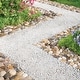 Stone Garden Border Path Mats - Set of 4 - 12.380 x 4.880 x 2.630 - Bed ...
