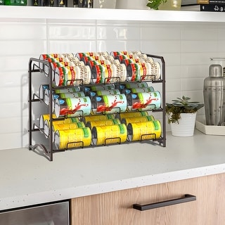 3 Tier Freestanding Stackable Can Storage - Bed Bath & Beyond - 38190002