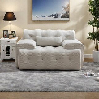 Foam Spring 1-Seater Sofa with No Assembly Required - Bed Bath & Beyond ...