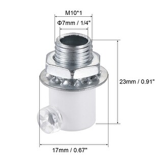 Metal Cable Glands Cord Grips Screw Lock for Wiring Hanging Ceiling ...