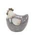 Gray Polystone Indoor Outdoor Chicken Decorative Garden Sculpture - Bed ...