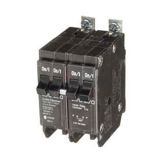 30 AMP Plastic BQLT Squad Single Double Pole Breaker 120-240V Black ...