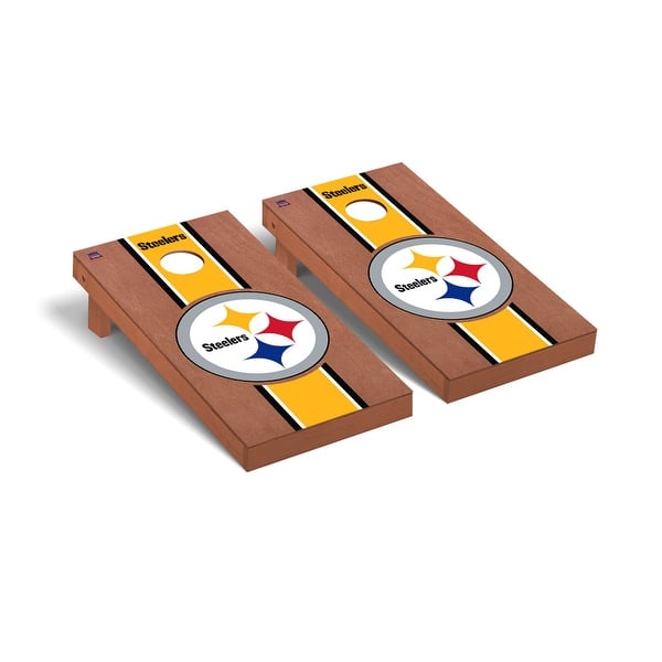 Pittsburgh Steelers NFL Football Rosewood Cornhole Board Set 2 - Bed ...