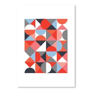 Americanflat - Abstract Geometric 2 by Visual Philosophy - 16"x20 ...