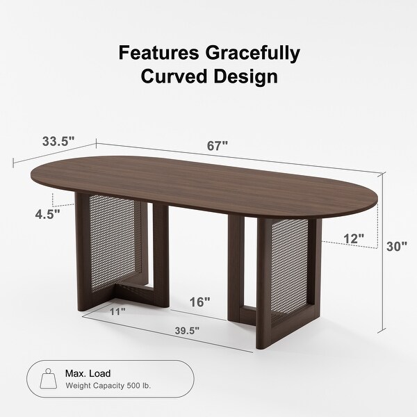Oval shape dining table price store