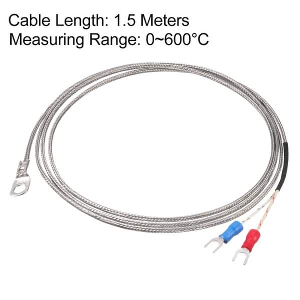 K Type Temperature Sensor Probe 1.5M Cable 6mm Hole Thermocouple - K ...
