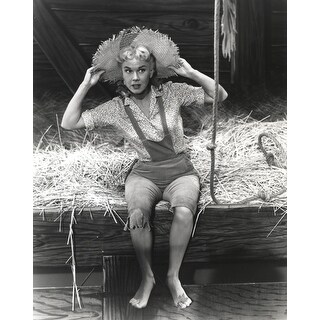 Doris Day Seated in Classic with Jumper Photo Print - Bed Bath & Beyond ...