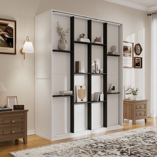 Rotating Queen Murphy Bed with Hidden Storage Racks - Bed Bath & Beyond ...