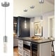 Modern LED Mini Pendant Light Crystal Bubble Glass Hanging Ceiling ...