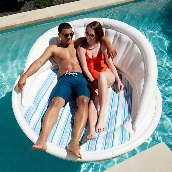 inflatable pool sofa