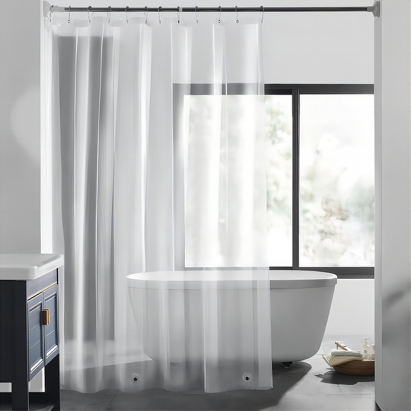 70 x 72 Vinyl Shower Curtain Liner Waterproof On Sale Bed Bath Beyond 38334761