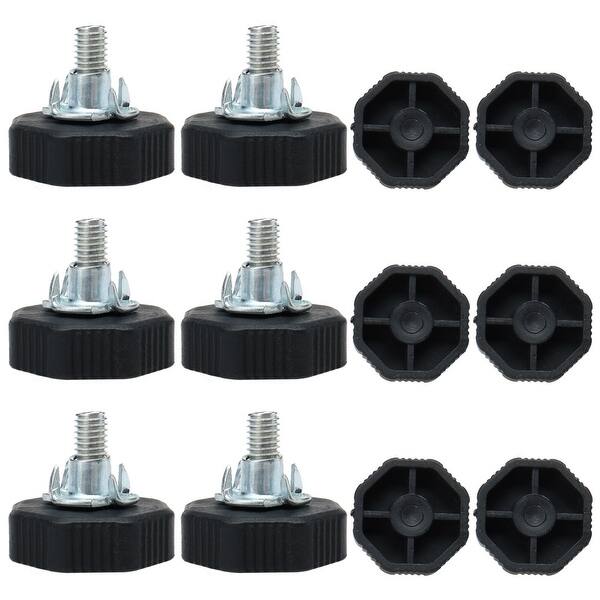M8 x 20 x 36mm Furniture Glide Leveling Feet Prevent Scratch Adjustable ...