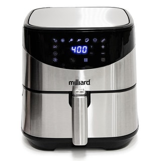 Milliard Air Fryer, 5.8QT Oil Free Digital Hot Oven Cooker, 8 Cooking ...