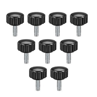 M4x10mm Male Thread Knurled Clamping Knobs Grip Thumb Screw on Type 9 ...