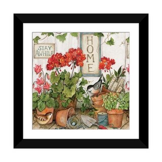 iCanvas "Geranium Potting Shed-Vertical" by Susan Winget - Bed Bath ...