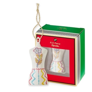 Spode Kit Kemp Christmas Rik Rak Mannequin Ornament - 3.6" H - Bed Bath ...