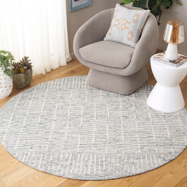 SAFAVIEH Handmade Abstract Omaima Contemporary Wool Rug - Bed Bath ...