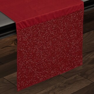 J. Queen New York Sparkle Christmas Table Runner - Bed Bath & Beyond ...