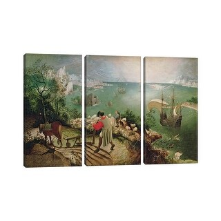 iCanvas "Landscape with the Fall of Icarus, c.1555" by Pieter Brueghel ...