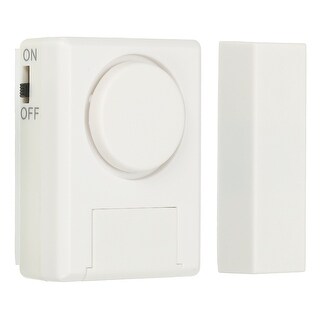 Door Alarm Sensor, 125dB Mini Door Window Open Alarm Sensor, White ...