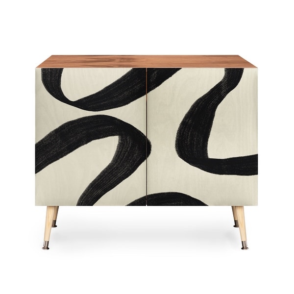 Marin Vaan Zaal Lost 13 Modern Pattern Illustr Made-to-Order Credenza ...