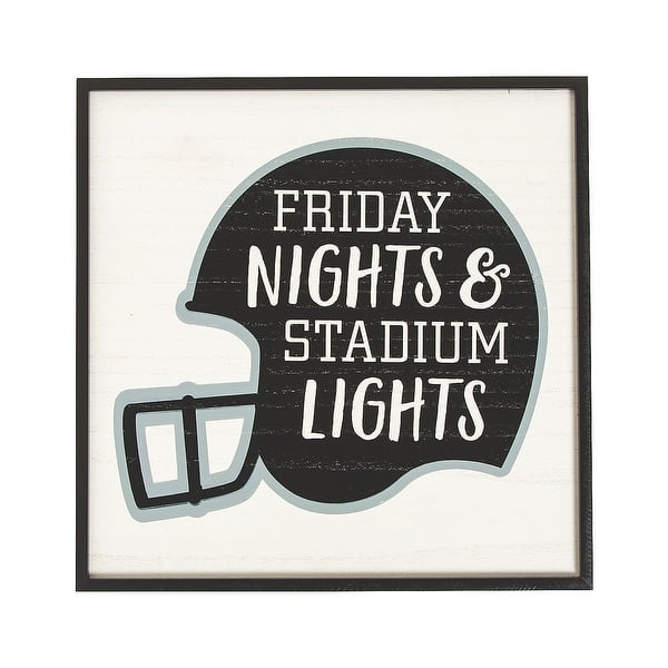 Friday Night Lights Sign, Spirit, Home Decor, Wall Decor, 1 Piece - Bed ...