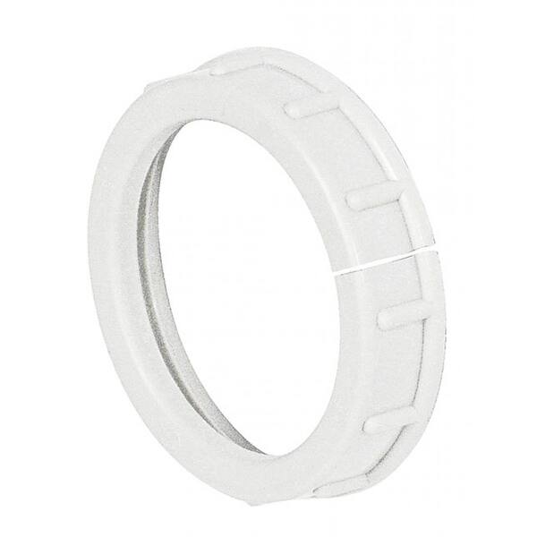 12 Pcs, Split Threaded Plastic Insulating Bushing, 3/4 in., White ...