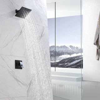 Wall Mount Complete Shower System With Rough-in Valve - Bed Bath ...