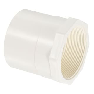 1Pcs 2.95" G2-1/2 Female Pipe Fitting Hose Adapter Pipe Coupler White ...