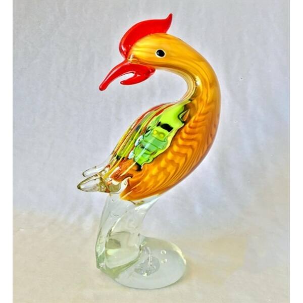 Multi Color Hoopoe Bird On Clear Base Figurine - Bed Bath & Beyond ...